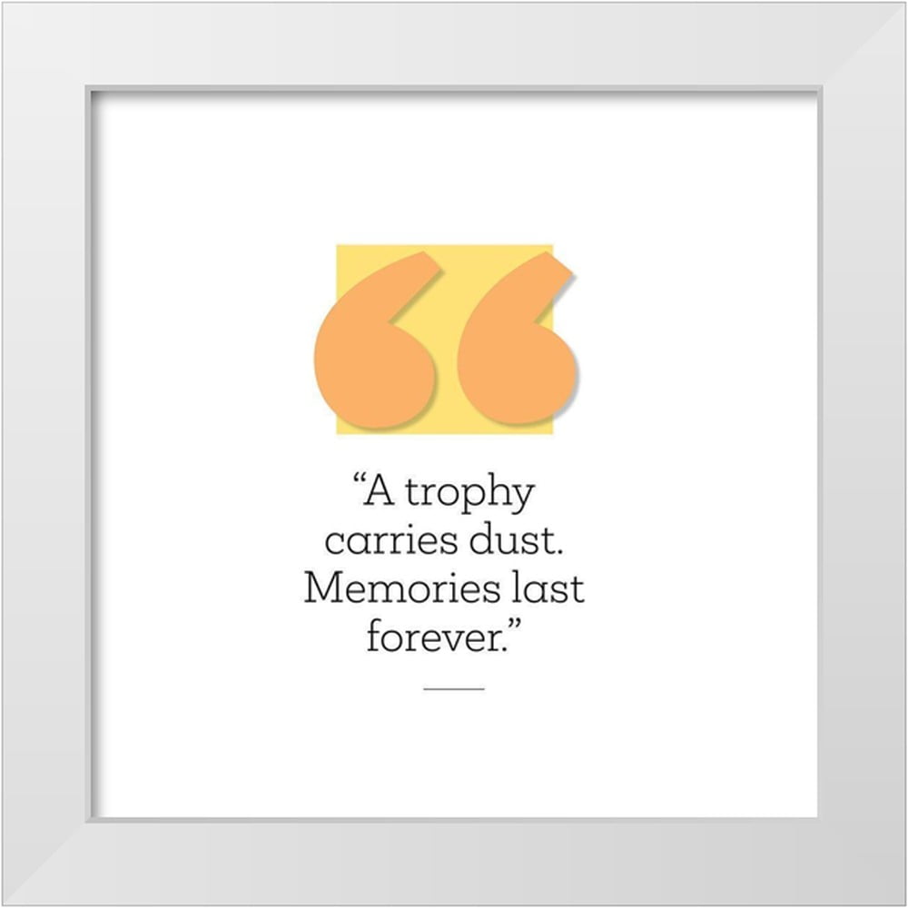 ArtsyQuotes 15x15 White Modern Wood Framed Museum Art Print Titled ...