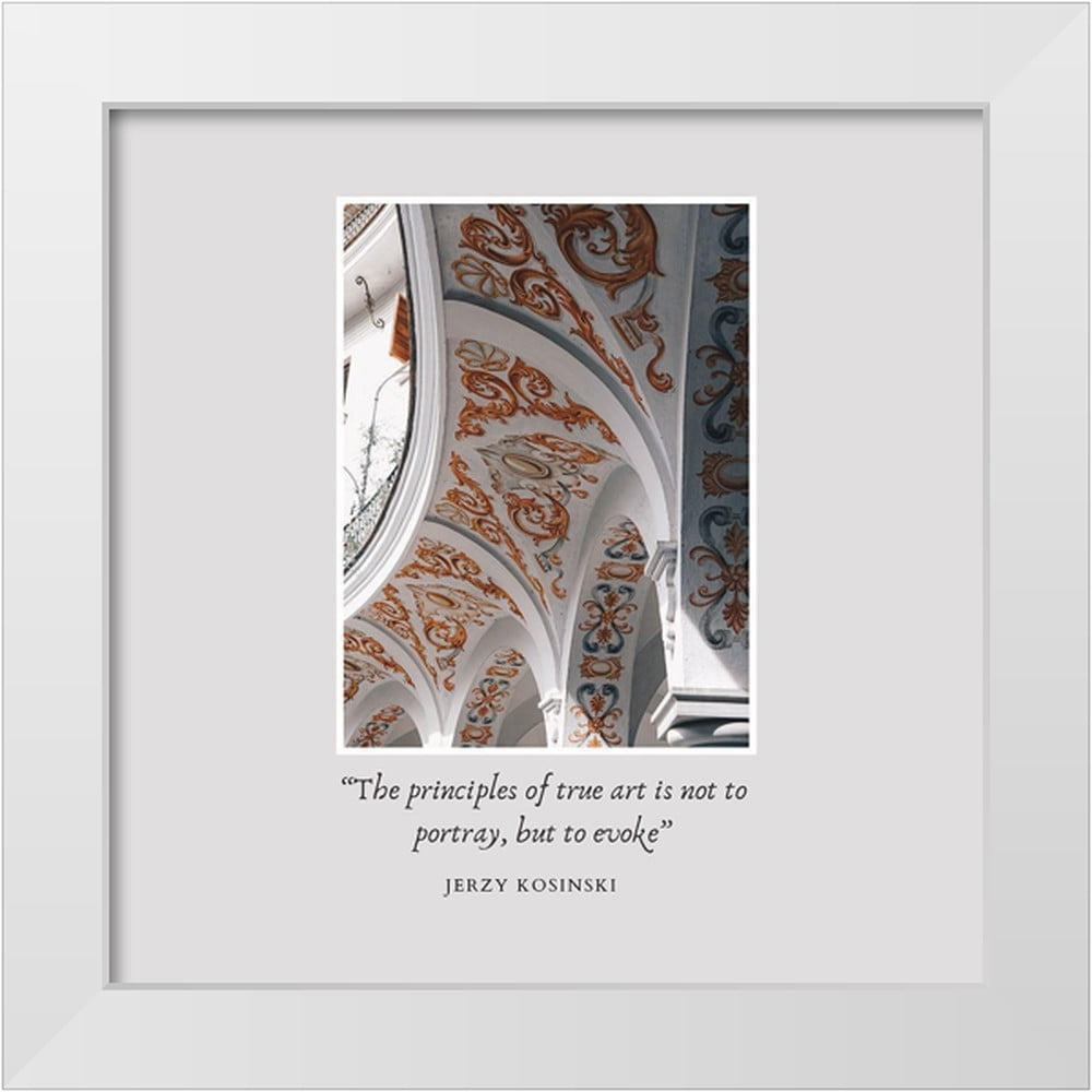 ArtsyQuotes 15x15 White Modern Wood Framed Museum Art Print Titled ...