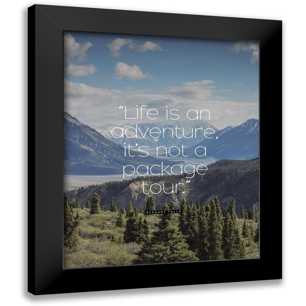 ArtsyQuotes 15x18 Black Modern Framed Museum Art Print Titled - Eckhart ...