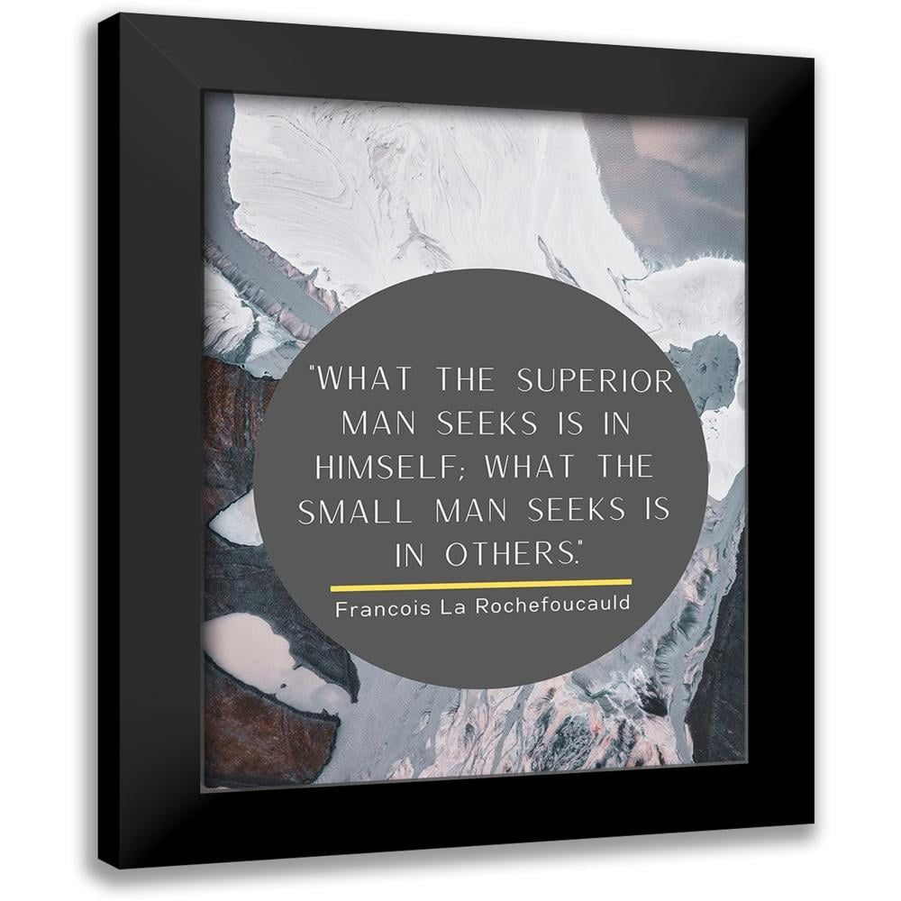 ArtsyQuotes 15x18 Black Modern Framed Museum Art Print Titled ...