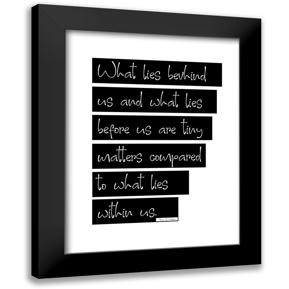 ArtsyQuotes 15x18 Black Modern Framed Museum Art Print Titled - Henry S ...