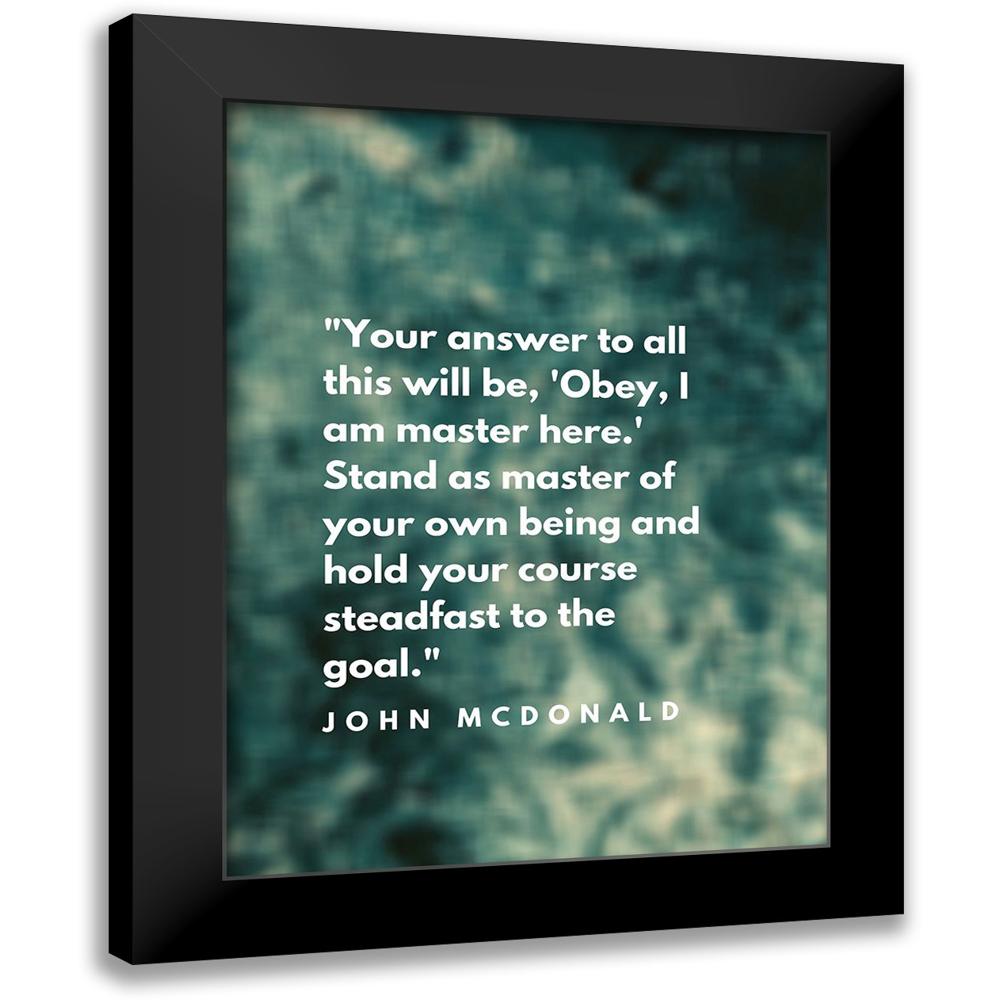 ArtsyQuotes 15x18 Black Modern Framed Museum Art Print Titled - John ...
