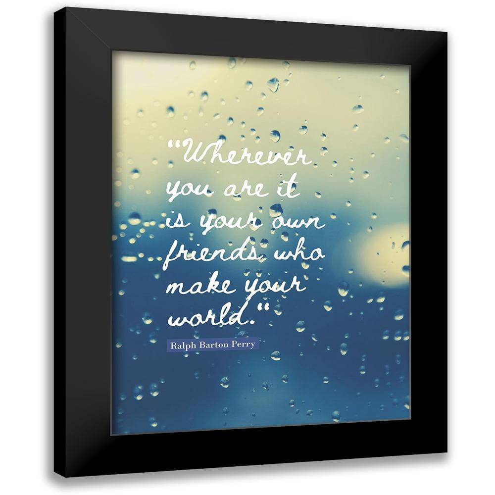 ArtsyQuotes 15x18 Black Modern Framed Museum Art Print Titled - Ralph ...