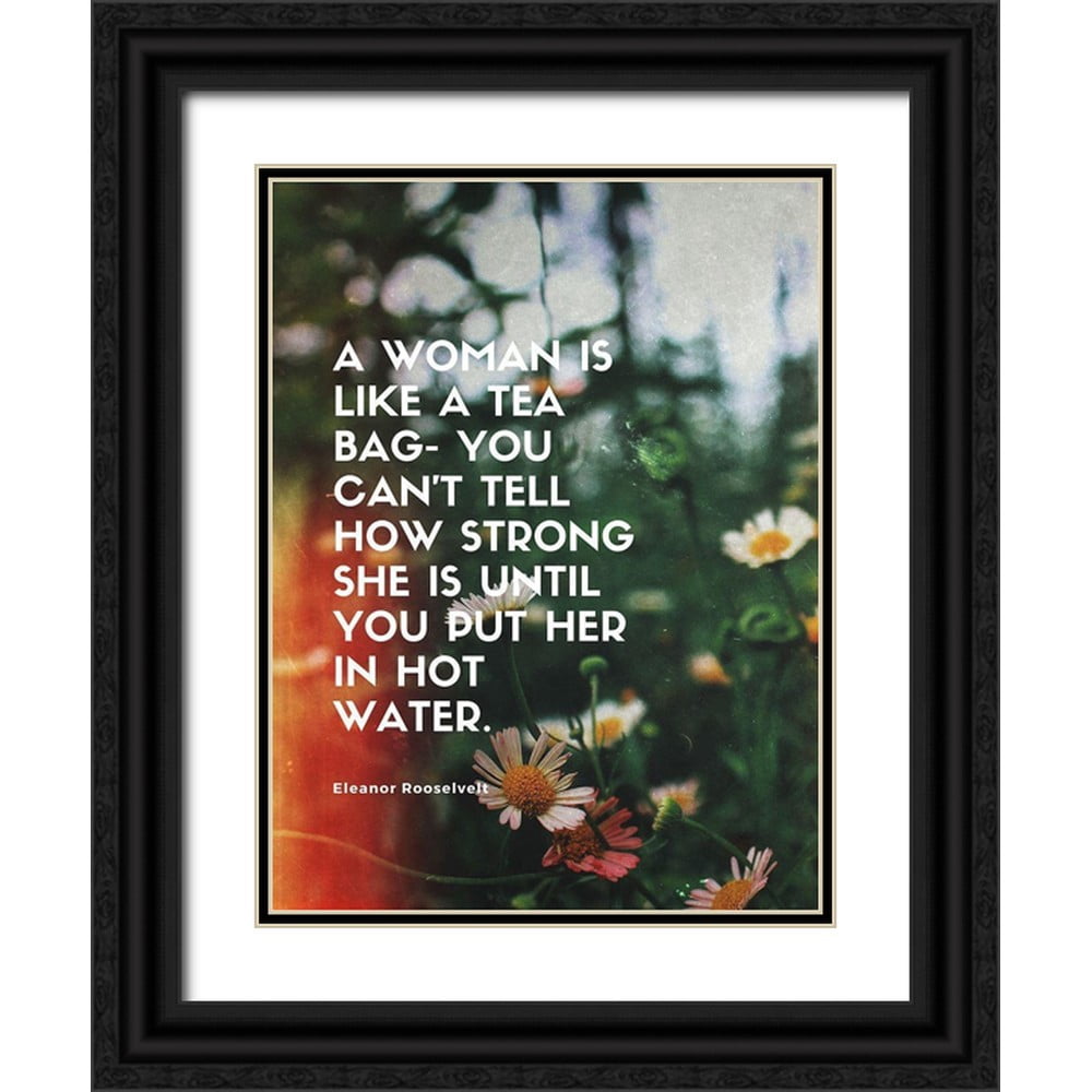 ArtsyQuotes 15x18 Black Ornate Wood Framed with Double Matting Museum ...