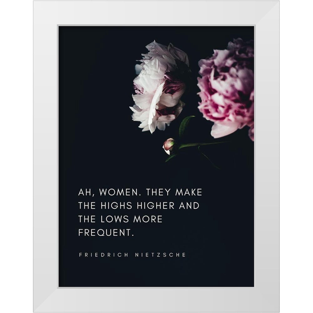 ArtsyQuotes 15x18 White Modern Wood Framed Museum Art Print Titled ...