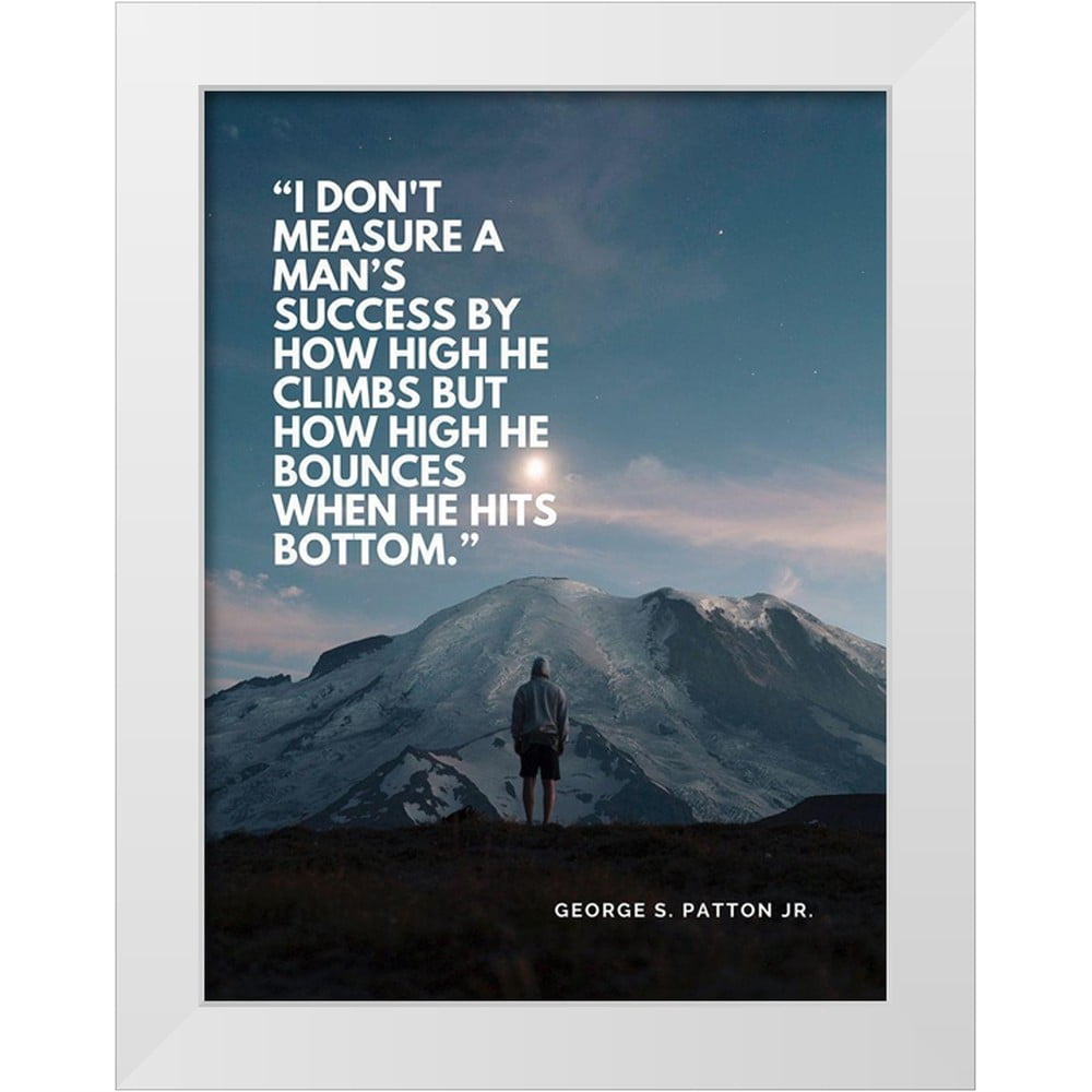 ArtsyQuotes 15x18 White Modern Wood Framed Museum Art Print Titled ...