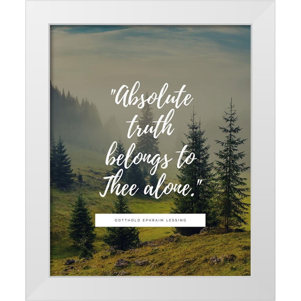 ArtsyQuotes 15x18 White Modern Wood Framed Museum Art Print Titled ...