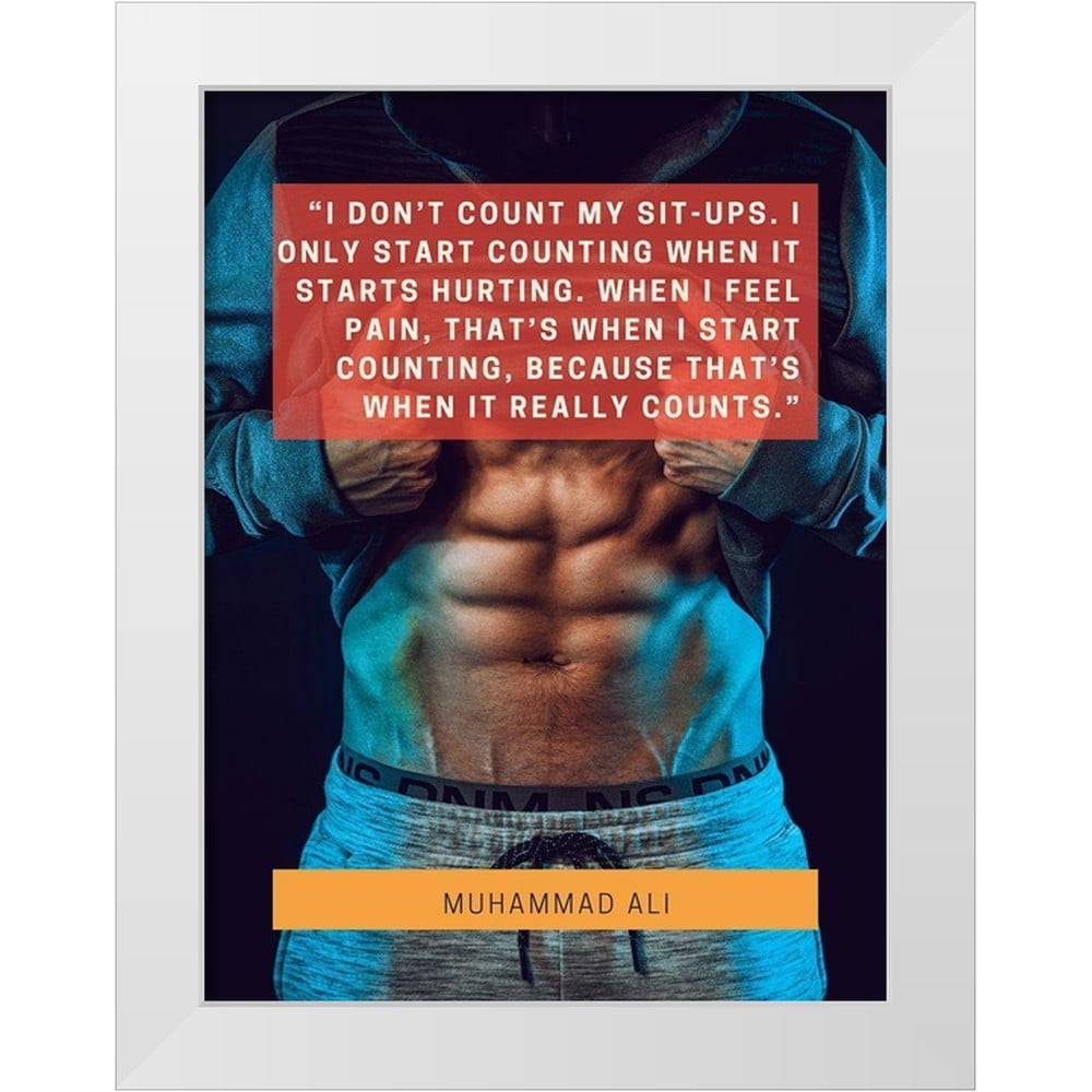 ArtsyQuotes 15x18 White Modern Wood Framed Museum Art Print Titled ...