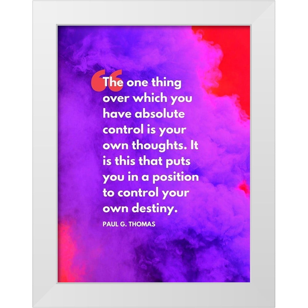 ArtsyQuotes 15x18 White Modern Wood Framed Museum Art Print Titled ...