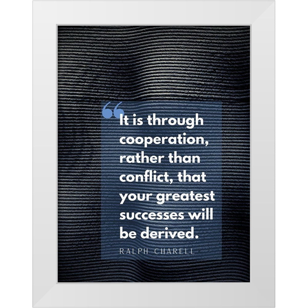 ArtsyQuotes 15x18 White Modern Wood Framed Museum Art Print Titled ...