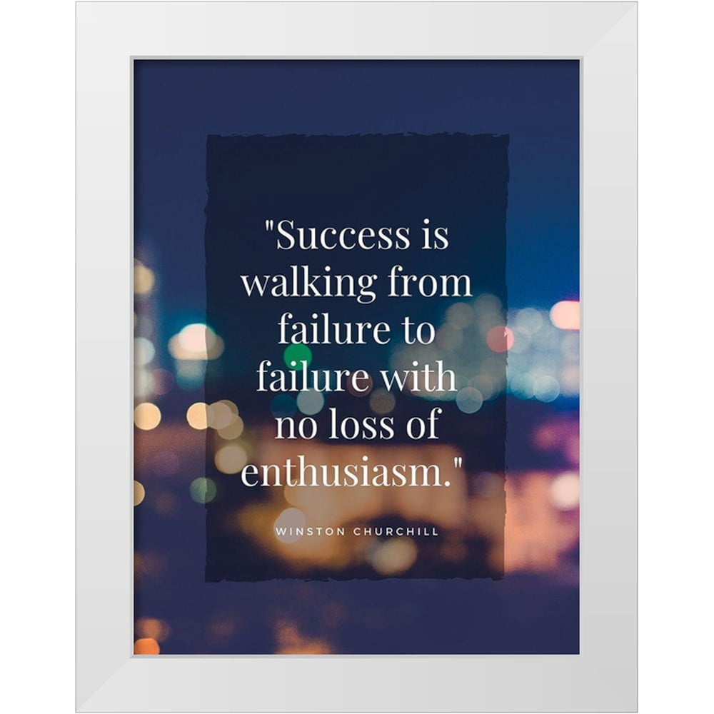 ArtsyQuotes 15x18 White Modern Wood Framed Museum Art Print Titled ...