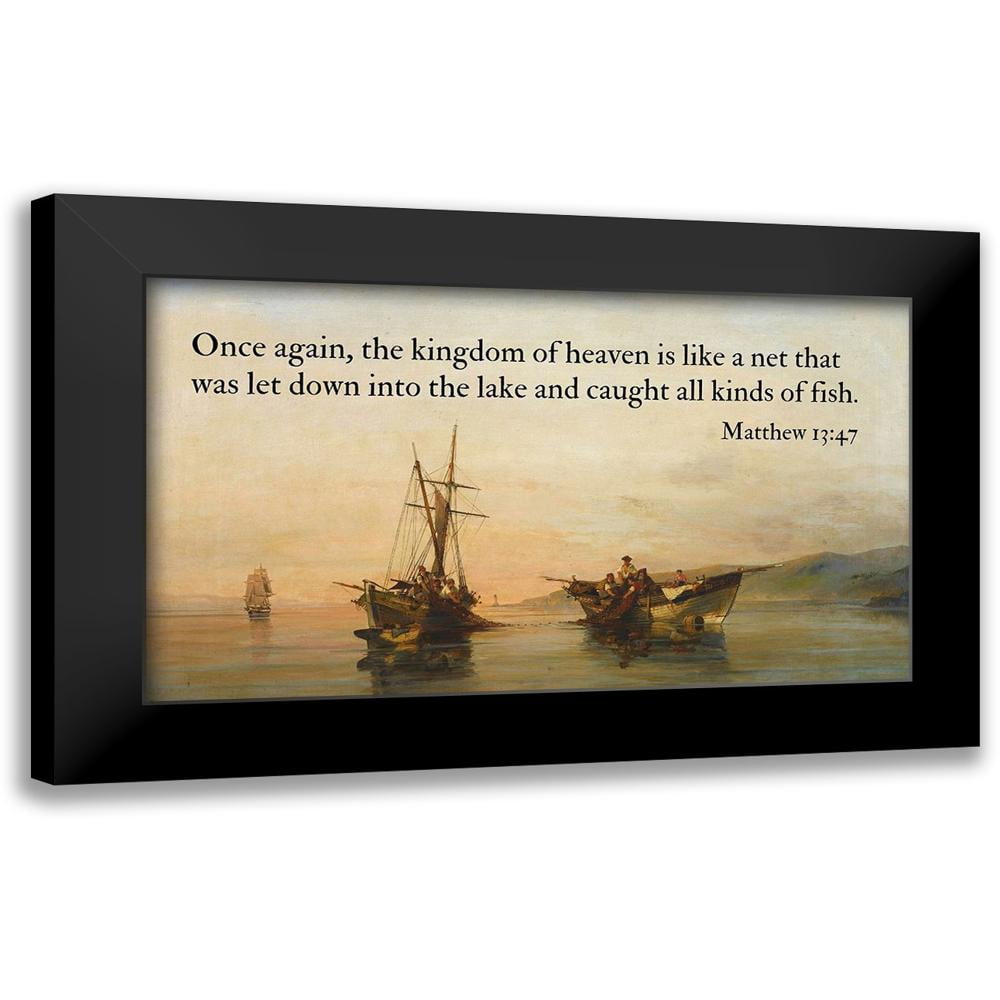ArtsyQuotes 18x12 Black Modern Framed Museum Art Print Titled - Bible ...
