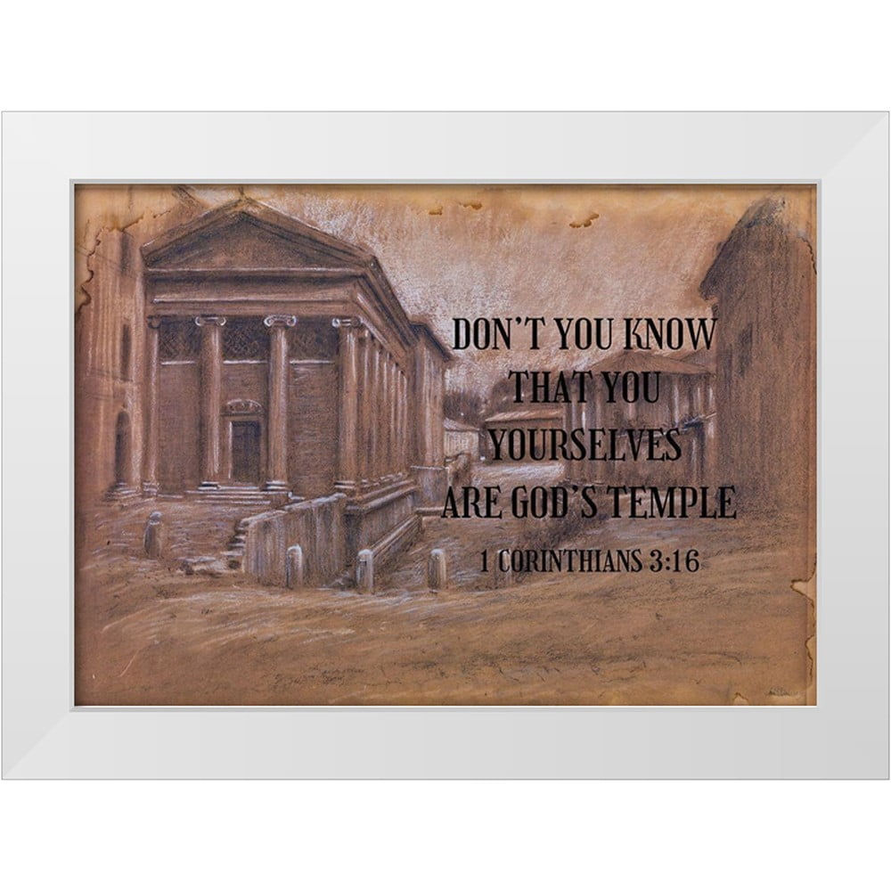 ArtsyQuotes 18x14 White Modern Wood Framed Museum Art Print Titled ...