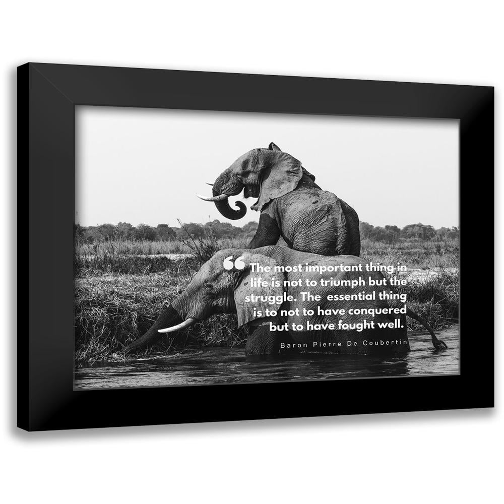 ArtsyQuotes 18x15 Black Modern Framed Museum Art Print Titled - Baron ...