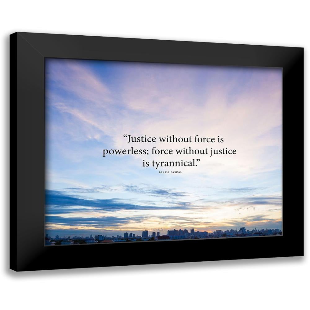 ArtsyQuotes 18x15 Black Modern Framed Museum Art Print Titled - Blaise ...