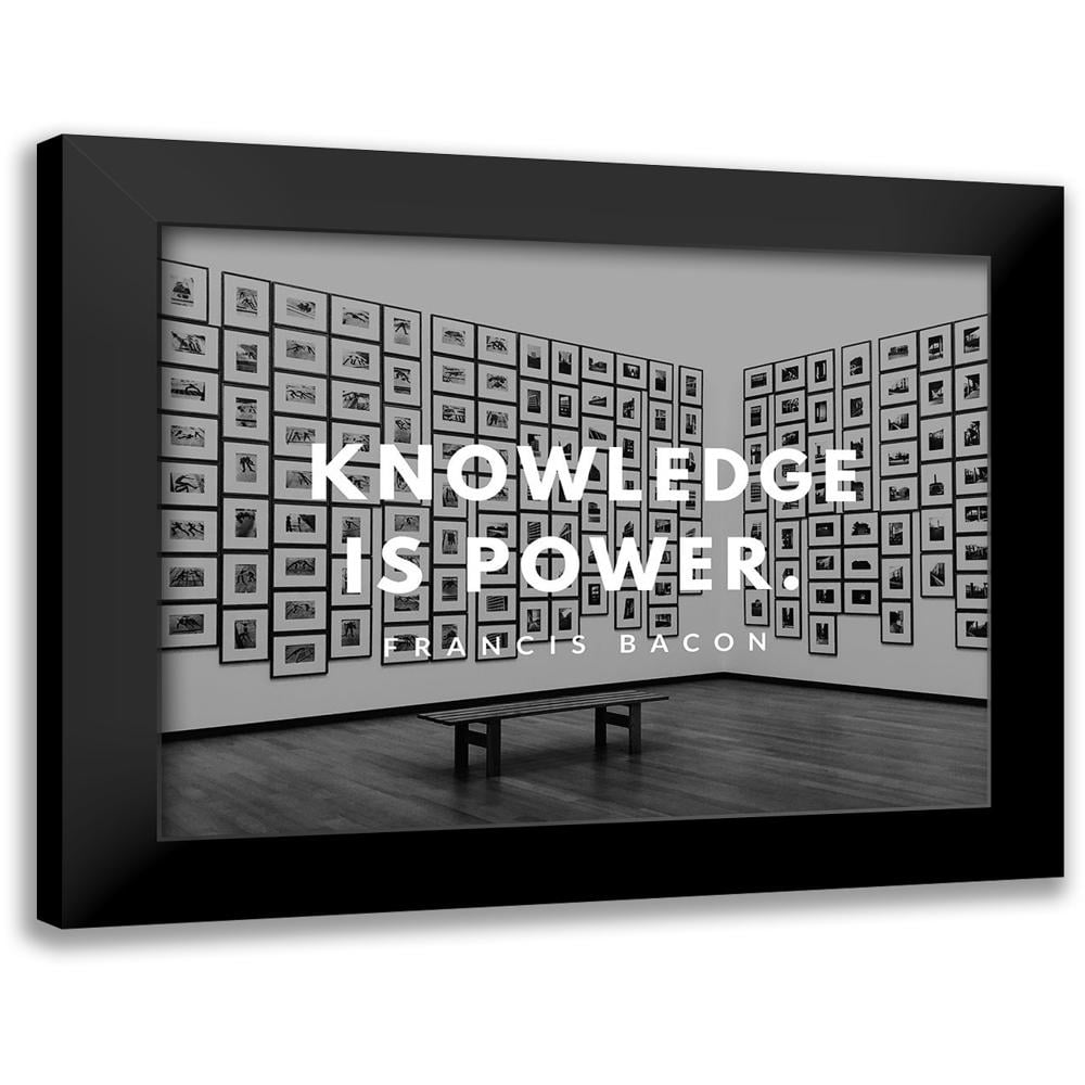 ArtsyQuotes 18x15 Black Modern Framed Museum Art Print Titled - Francis ...