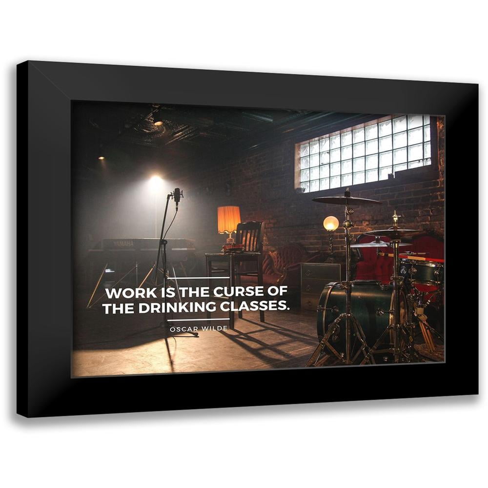 ArtsyQuotes 18x15 Black Modern Framed Museum Art Print Titled - Oscar ...