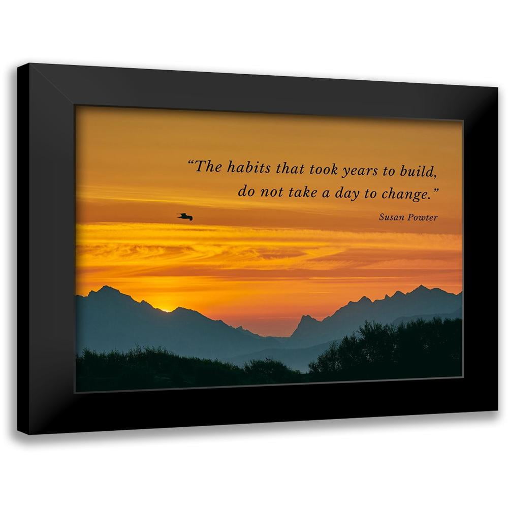 ArtsyQuotes 18x15 Black Modern Framed Museum Art Print Titled - Susan ...