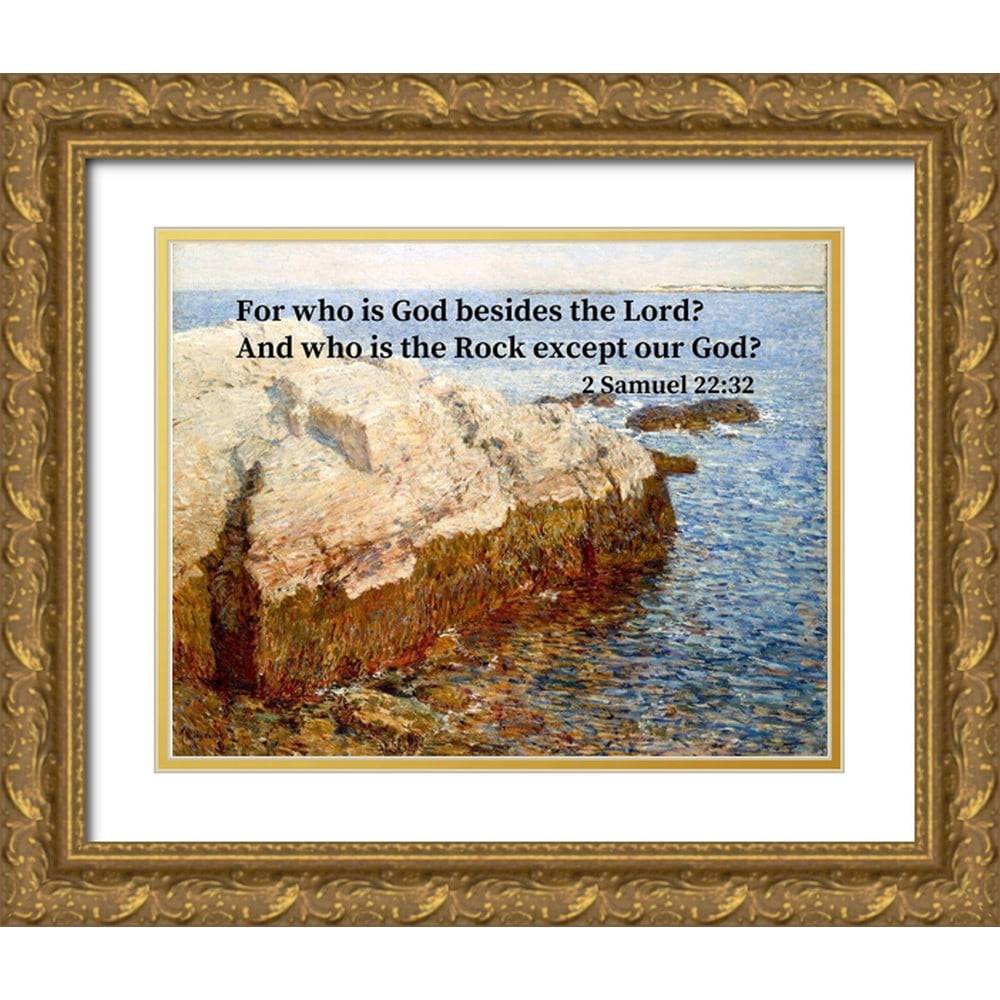 ArtsyQuotes 18x15 Gold Ornate Wood Framed with Double Matting Museum ...