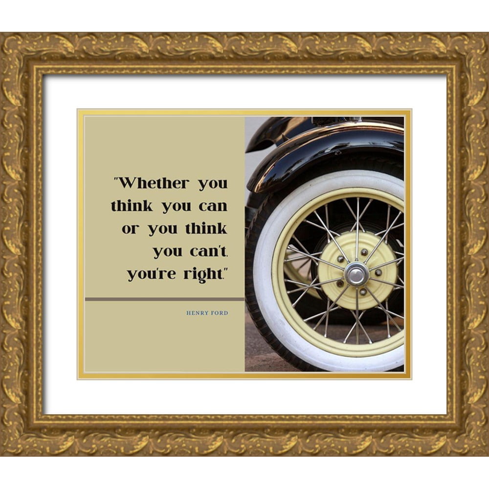 ArtsyQuotes 18x15 Gold Ornate Wood Framed with Double Matting Museum ...