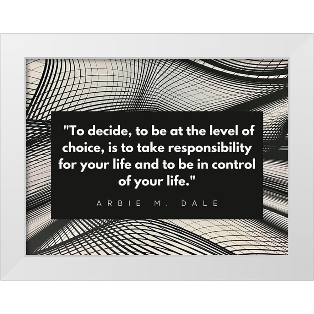 ArtsyQuotes 18x15 White Modern Wood Framed Museum Art Print Titled ...