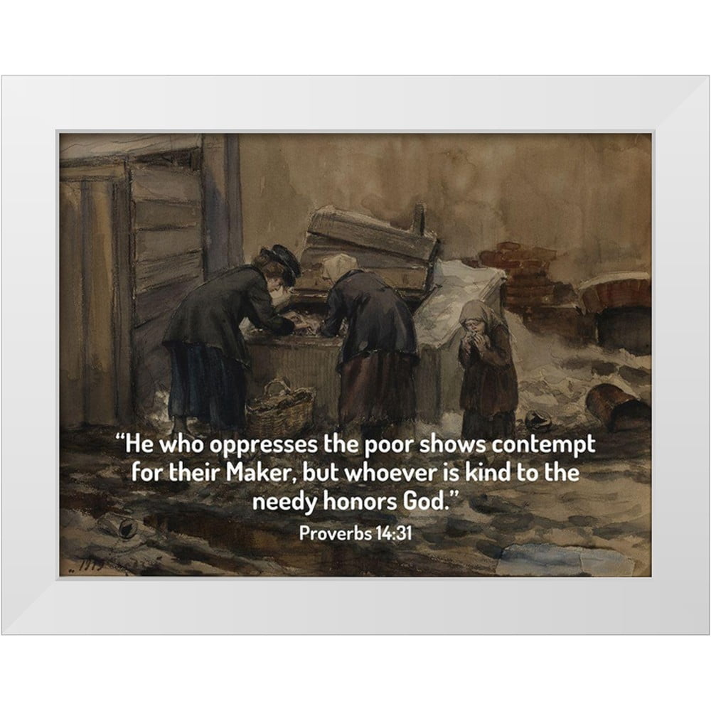 ArtsyQuotes 18x15 White Modern Wood Framed Museum Art Print Titled ...