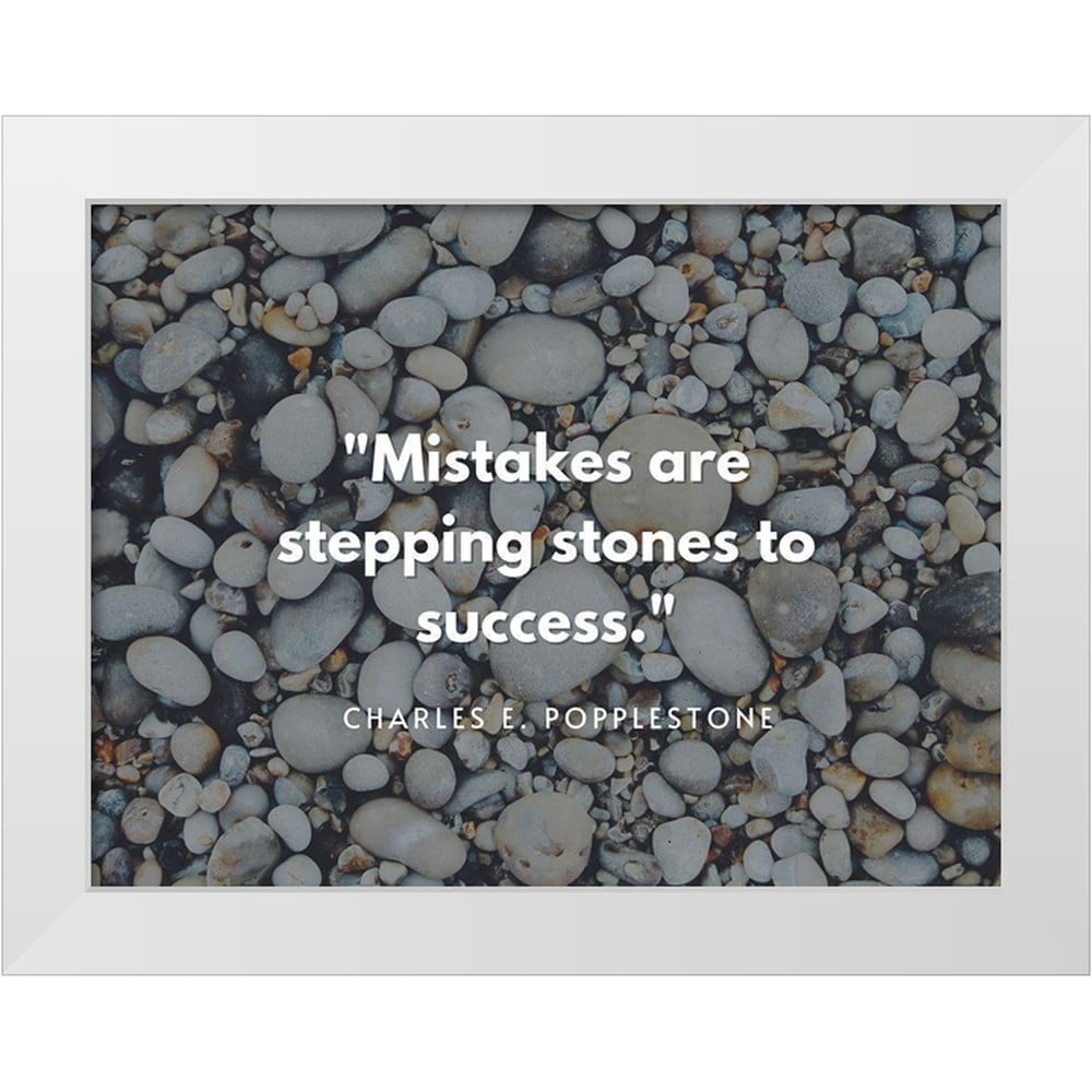 ArtsyQuotes 18x15 White Modern Wood Framed Museum Art Print Titled ...
