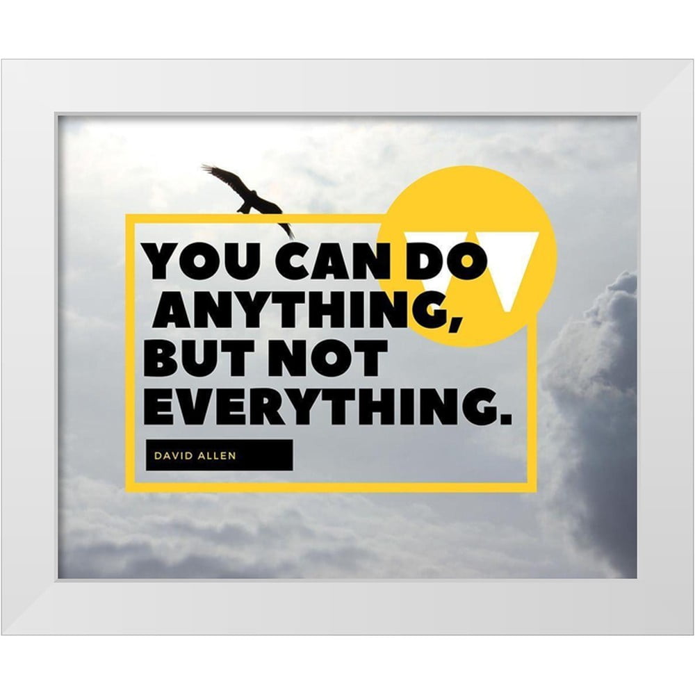 ArtsyQuotes 18x15 White Modern Wood Framed Museum Art Print Titled ...