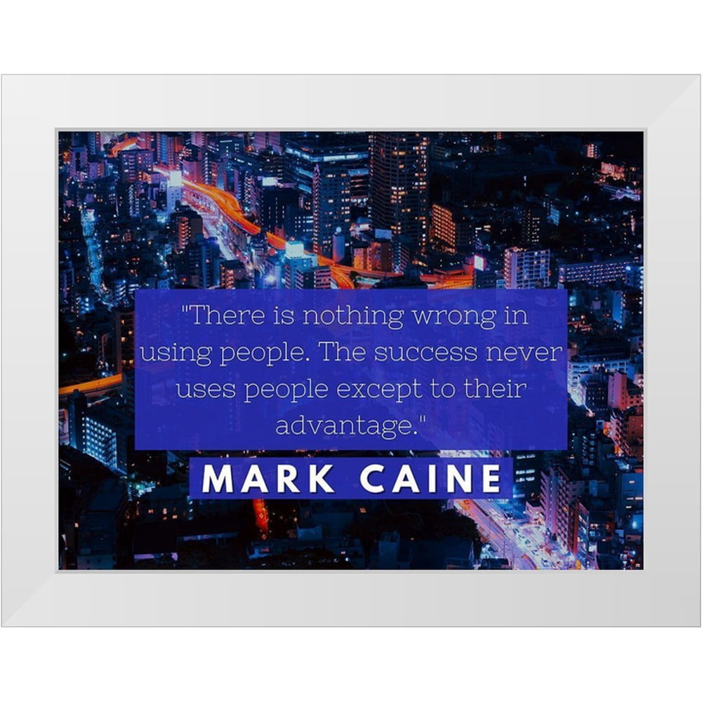 ArtsyQuotes 18x15 White Modern Wood Framed Museum Art Print Titled ...