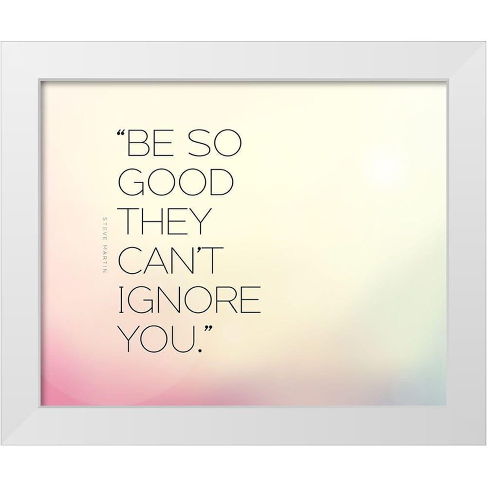 ArtsyQuotes 18x15 White Modern Wood Framed Museum Art Print Titled ...