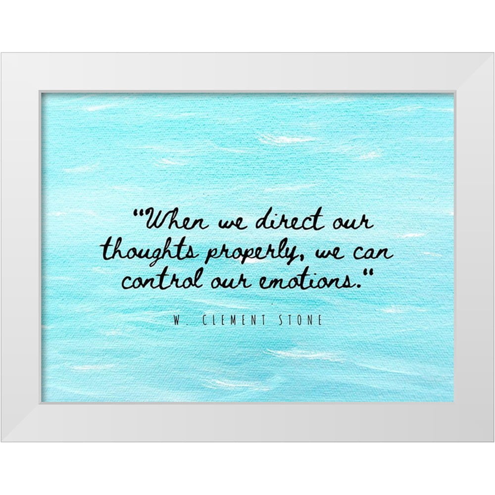 ArtsyQuotes 18x15 White Modern Wood Framed Museum Art Print Titled - W ...