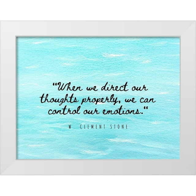 ArtsyQuotes 18x15 White Modern Wood Framed Museum Art Print Titled - W ...