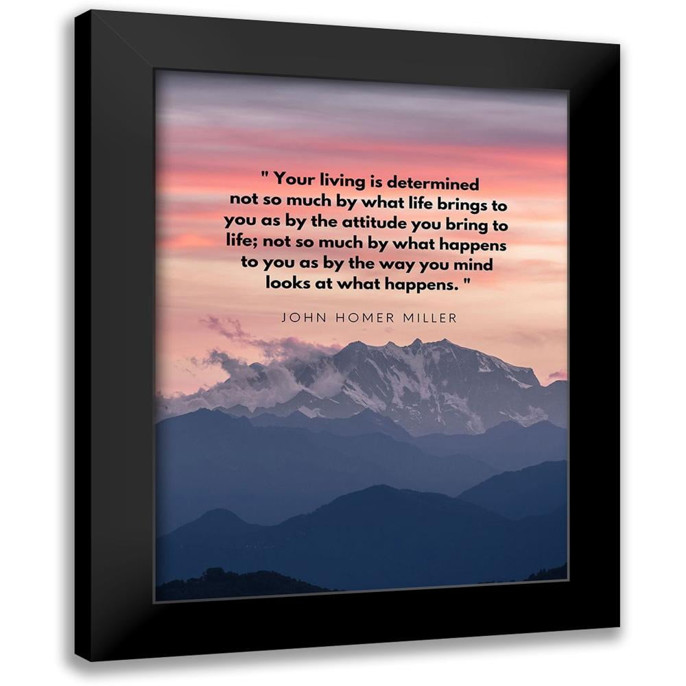 ArtsyQuotes 19x24 Black Modern Framed Museum Art Print Titled - John ...