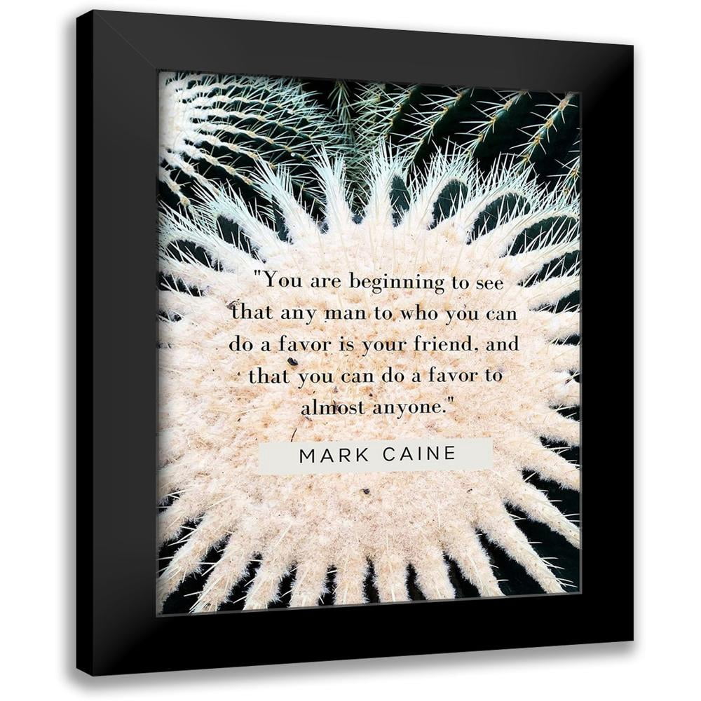 ArtsyQuotes 19x24 Black Modern Framed Museum Art Print Titled - Mark ...