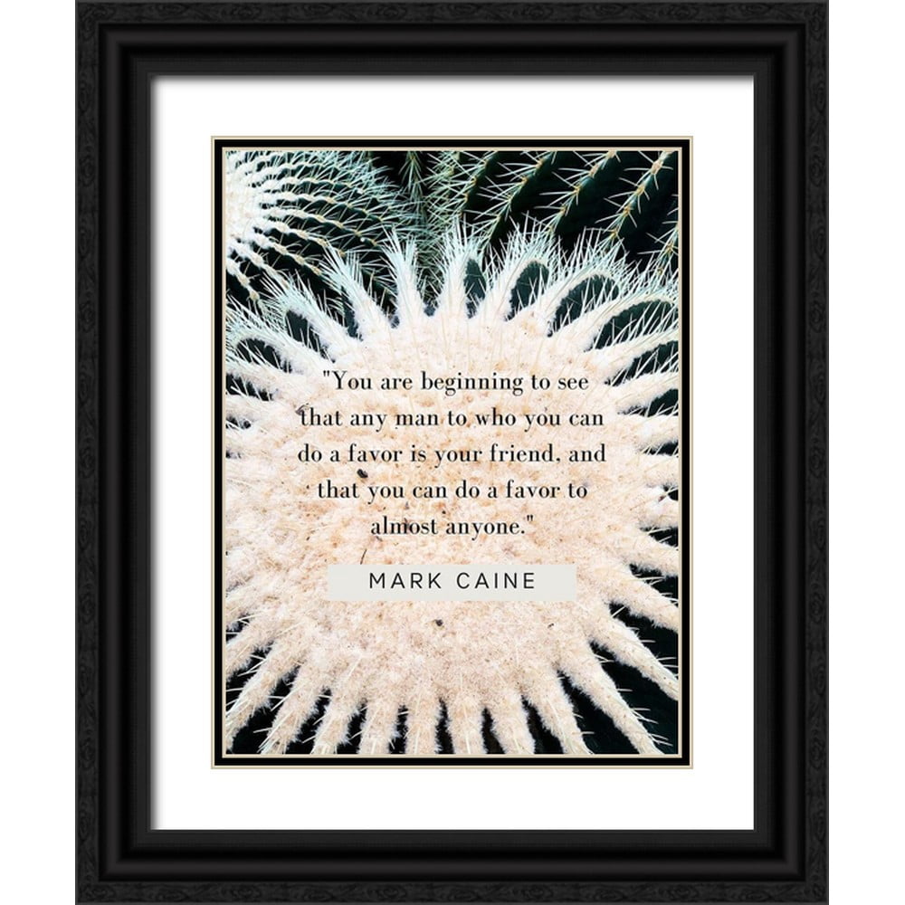 ArtsyQuotes 19x24 Black Ornate Wood Framed with Double Matting Museum ...
