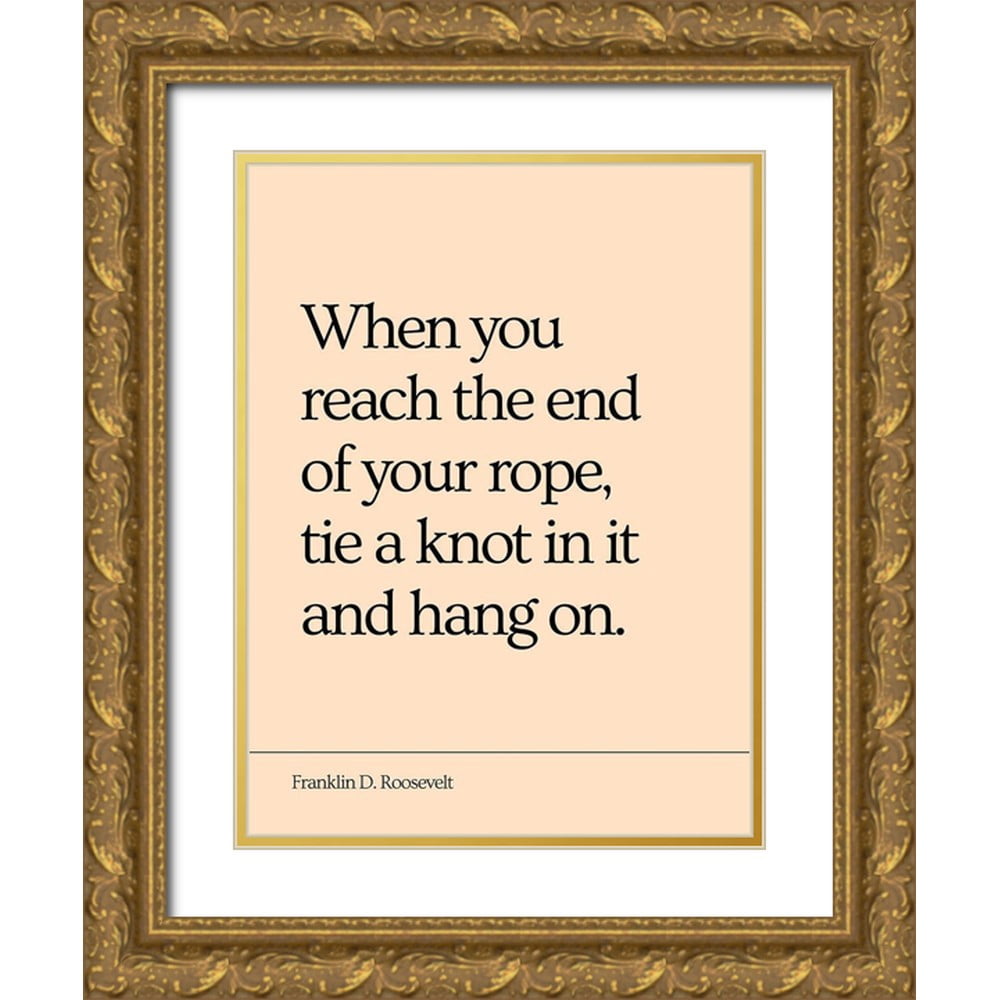 ArtsyQuotes 19x24 Gold Ornate Wood Framed with Double Matting Museum ...
