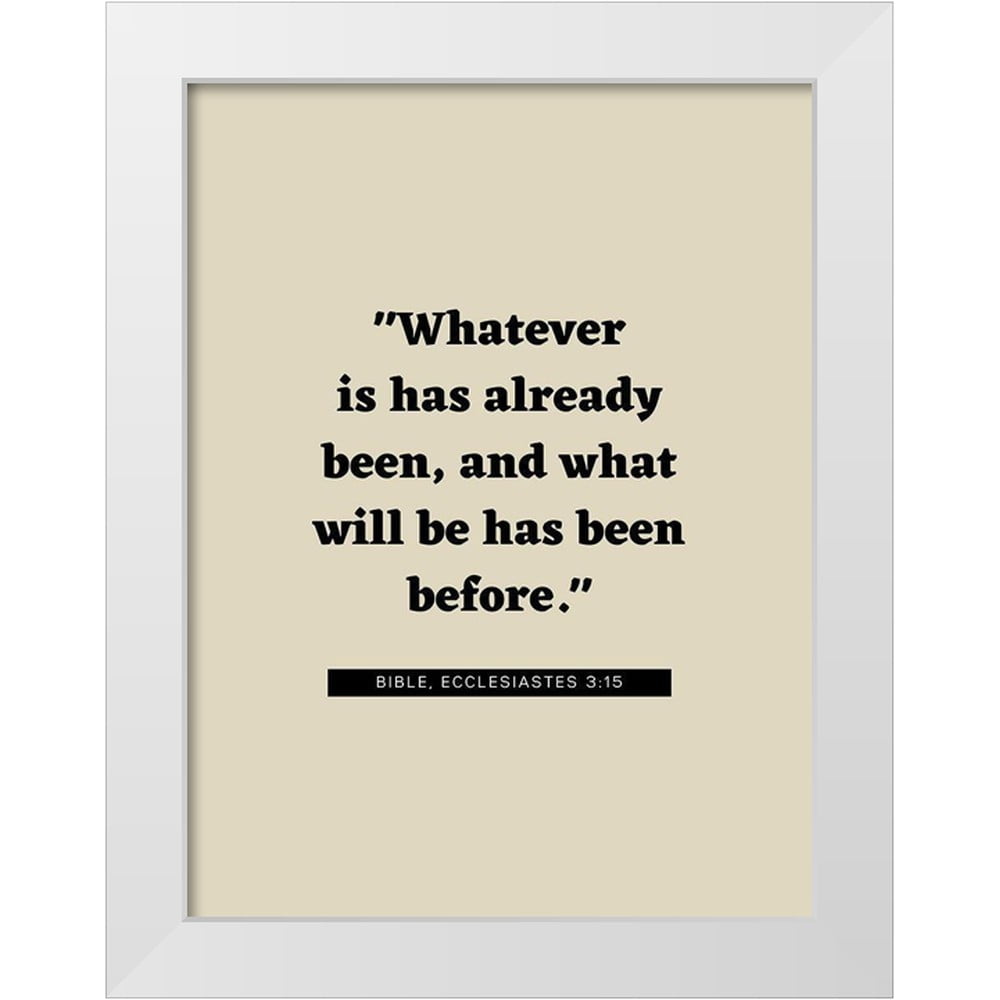 ArtsyQuotes 19x24 White Modern Wood Framed Museum Art Print Titled ...