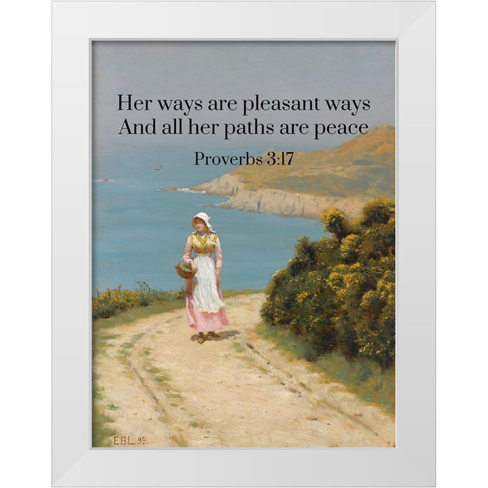 ArtsyQuotes 19x24 White Modern Wood Framed Museum Art Print Titled ...