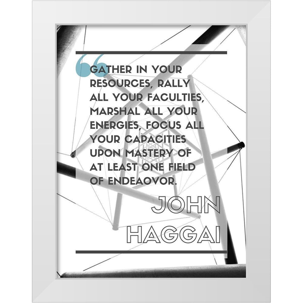 ArtsyQuotes 19x24 White Modern Wood Framed Museum Art Print Titled ...