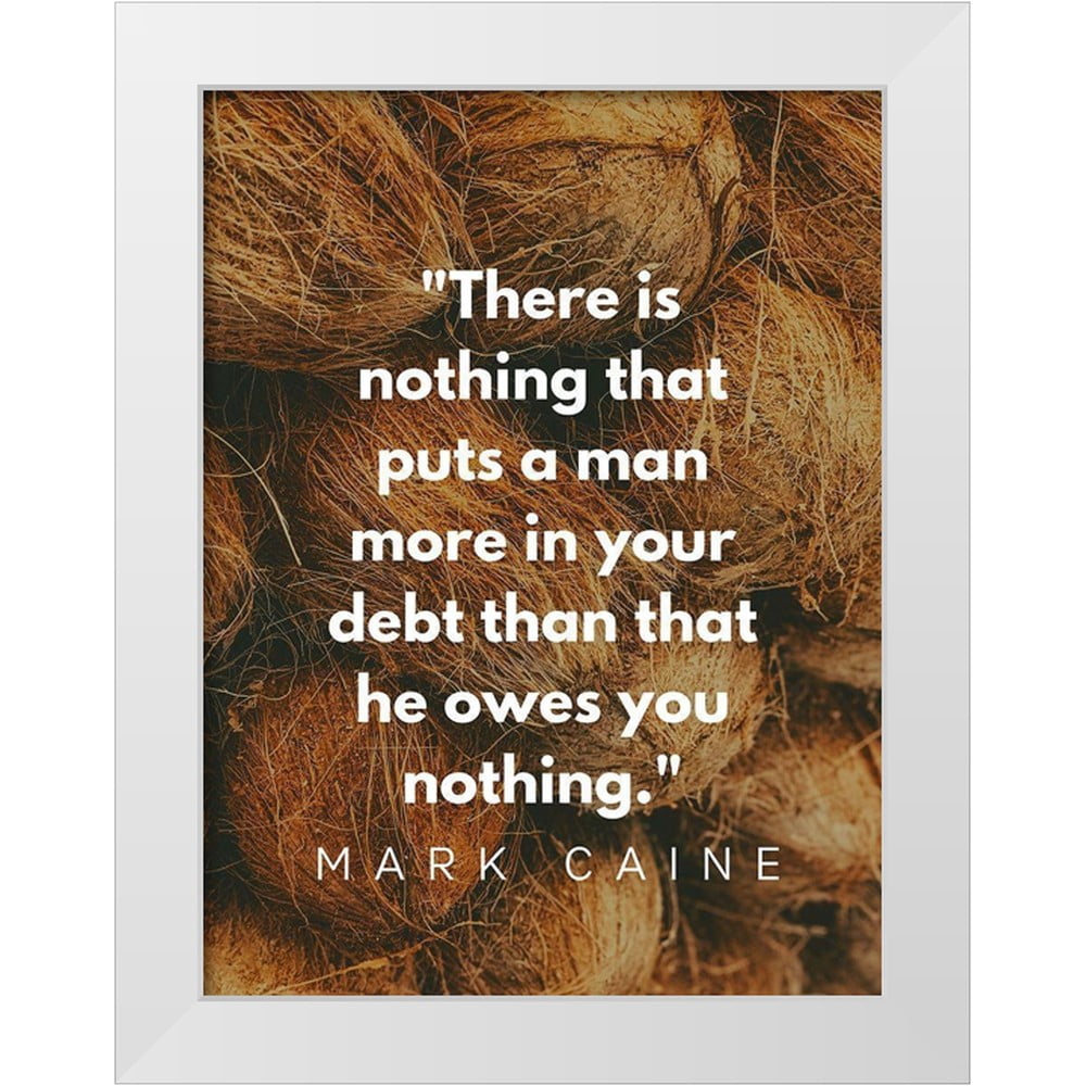 ArtsyQuotes 19x24 White Modern Wood Framed Museum Art Print Titled ...