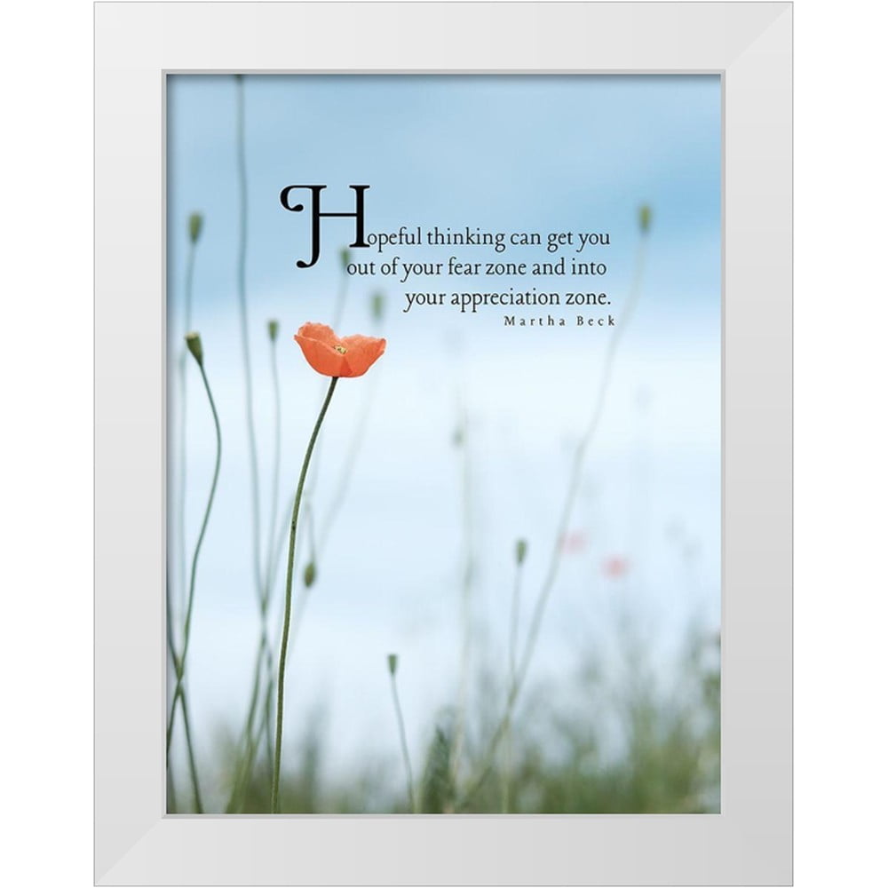 ArtsyQuotes 19x24 White Modern Wood Framed Museum Art Print Titled ...