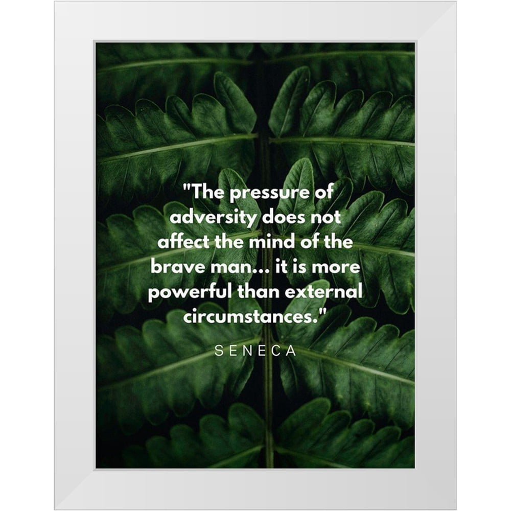 ArtsyQuotes 19x24 White Modern Wood Framed Museum Art Print Titled ...