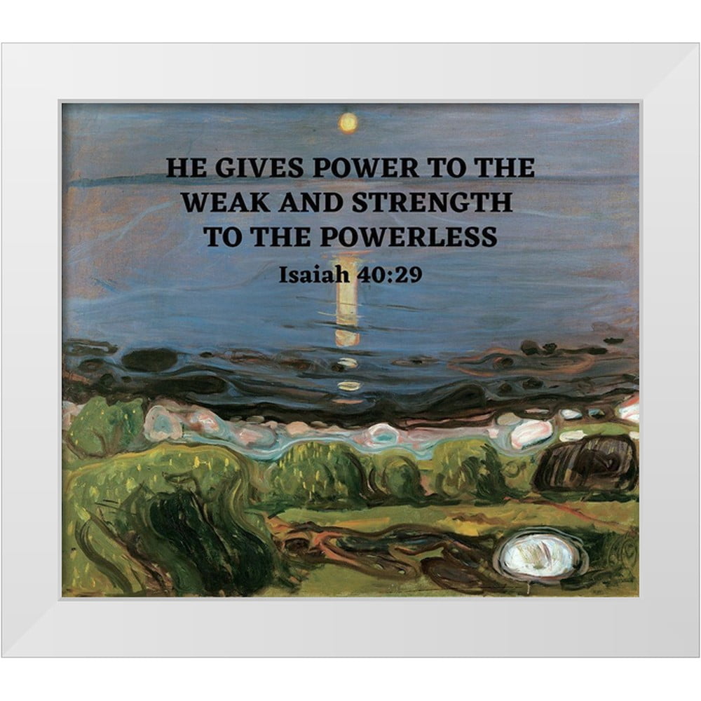 ArtsyQuotes 23x20 White Modern Wood Framed Museum Art Print Titled ...