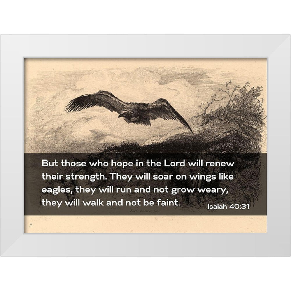 ArtsyQuotes 24x18 White Modern Wood Framed Museum Art Print Titled ...