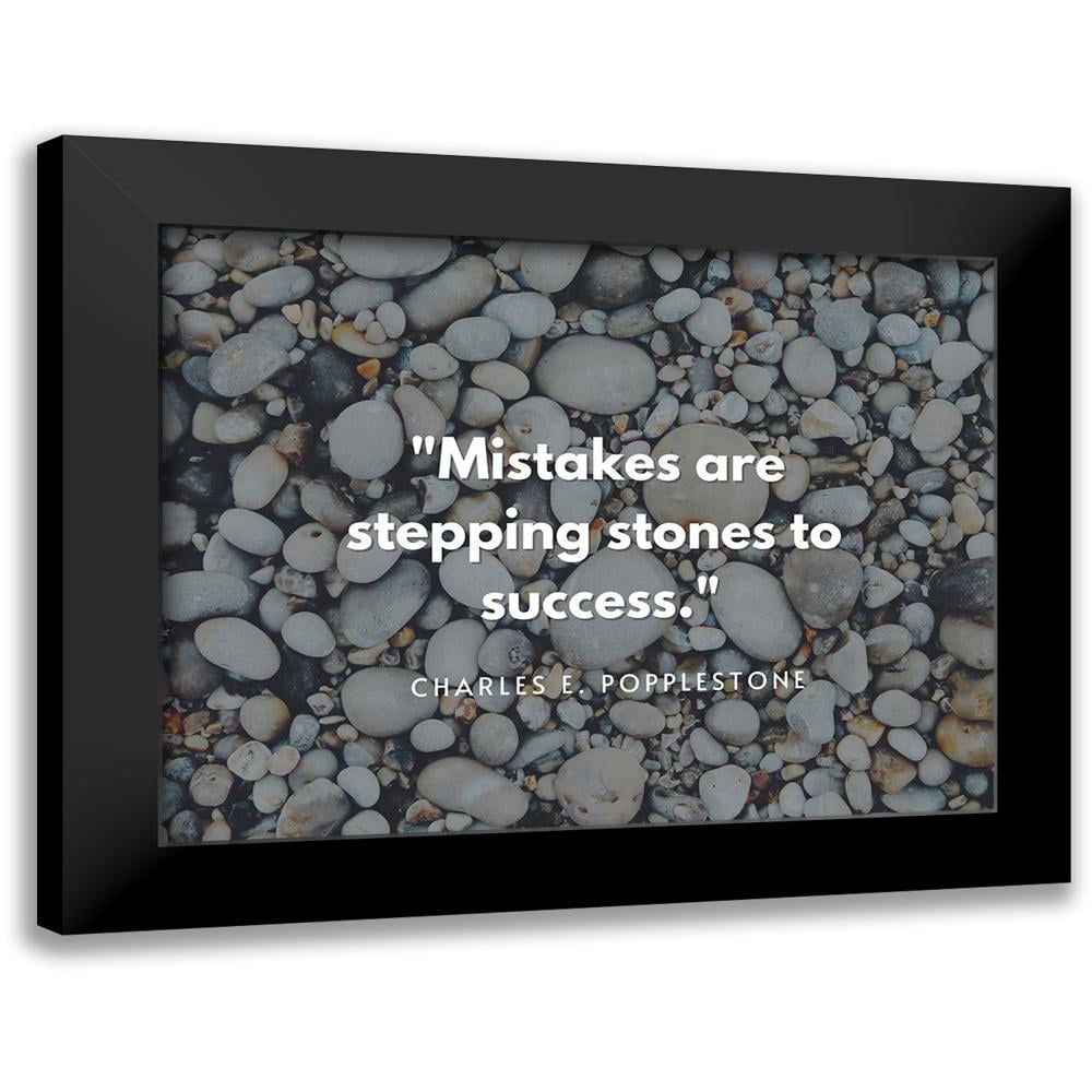 ArtsyQuotes 24x19 Black Modern Framed Museum Art Print Titled - Charles ...