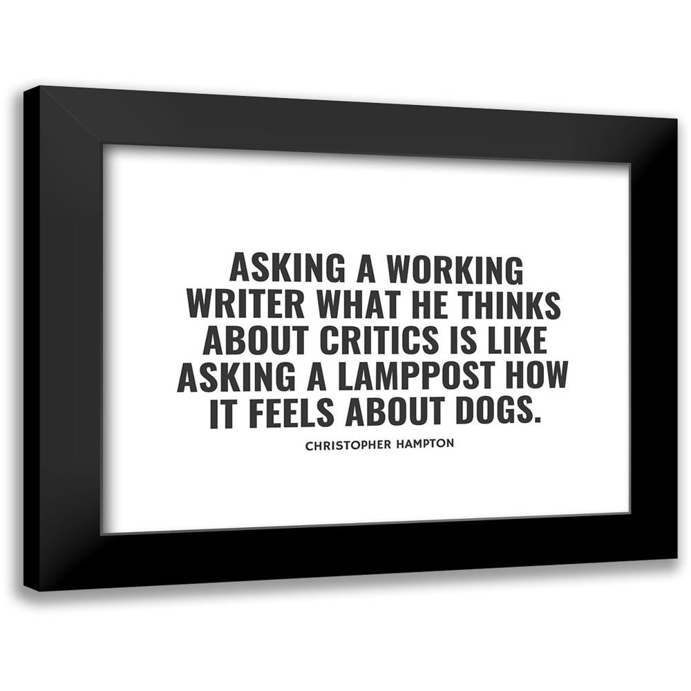 ArtsyQuotes 24x19 Black Modern Framed Museum Art Print Titled ...
