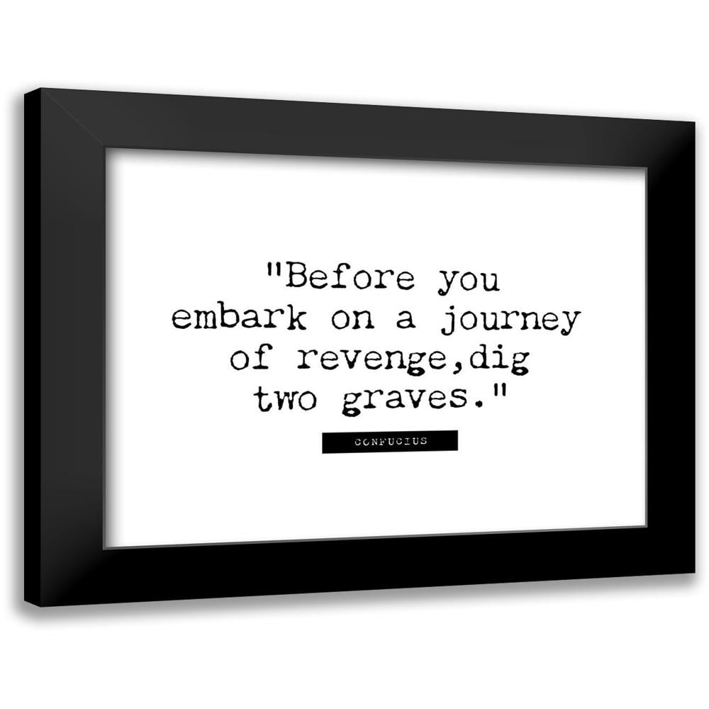 ArtsyQuotes 24x19 Black Modern Framed Museum Art Print Titled ...