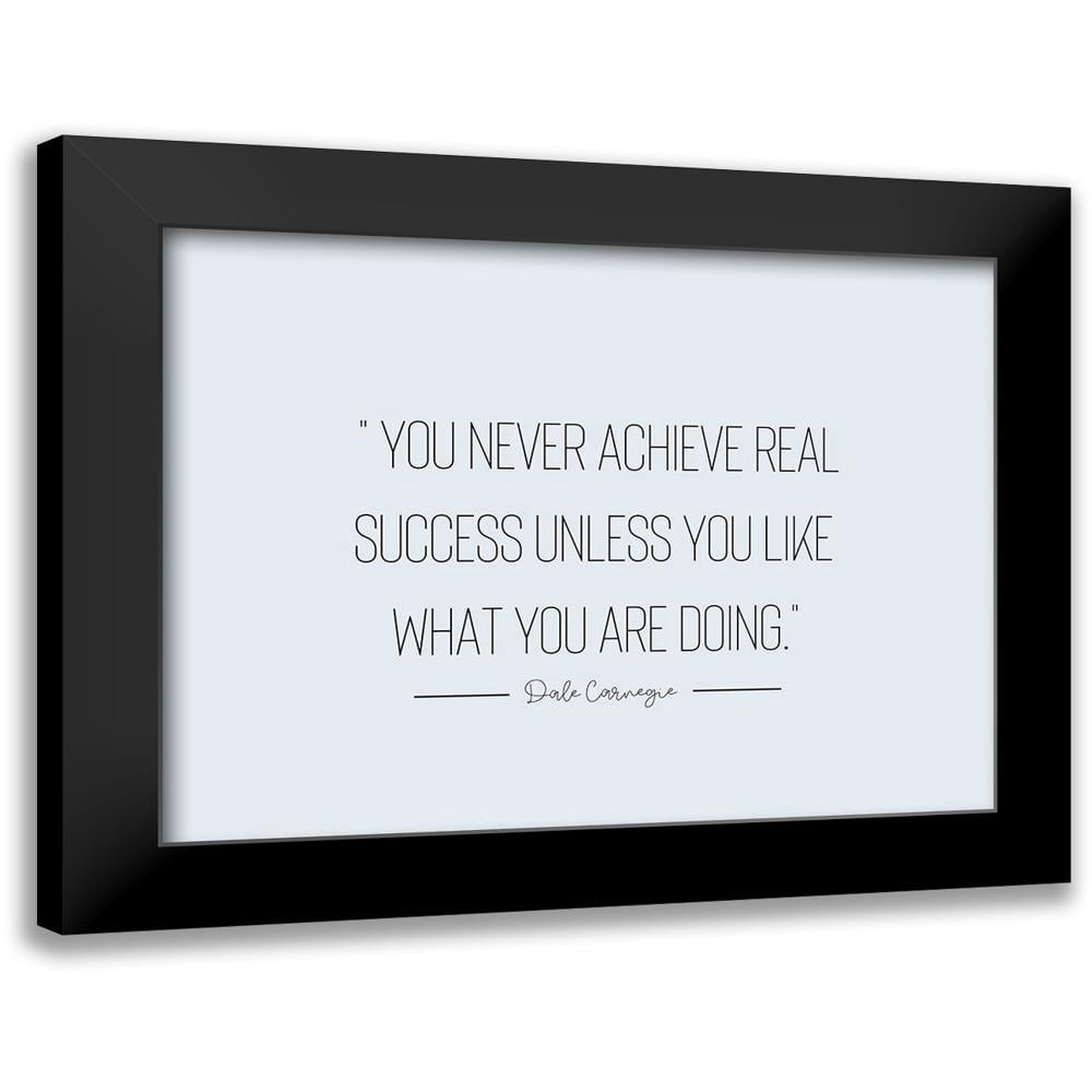 ArtsyQuotes 24x19 Black Modern Framed Museum Art Print Titled - Dale ...