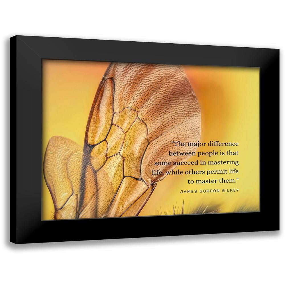 ArtsyQuotes 24x19 Black Modern Framed Museum Art Print Titled - James ...