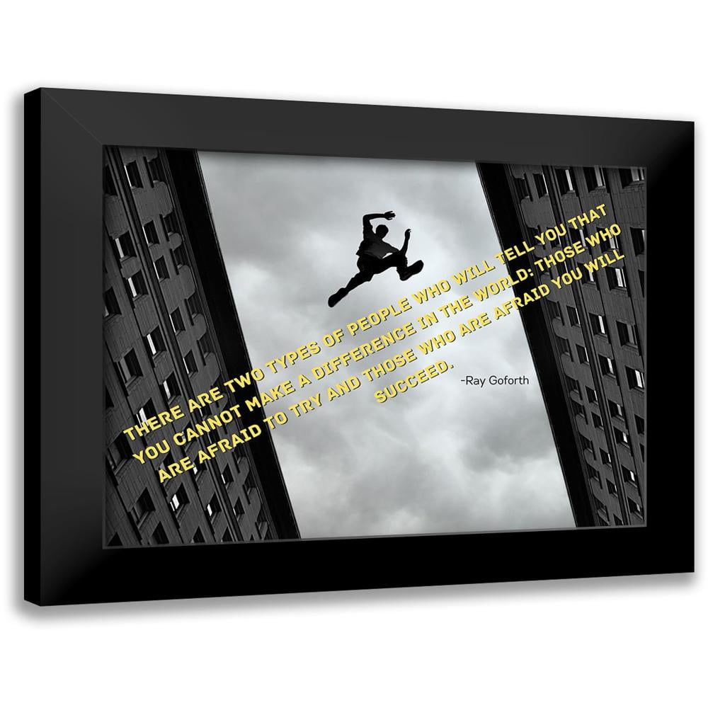 ArtsyQuotes 24x19 Black Modern Framed Museum Art Print Titled - Ray ...